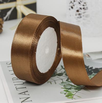 China Het Satijnlint van de gift Verpakkend Polyester voor van de de Vakantiegift van de Bloemverpakking de Dooslint Te koop