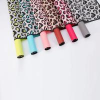 China Leopard floral bouquet packaging paper for sale