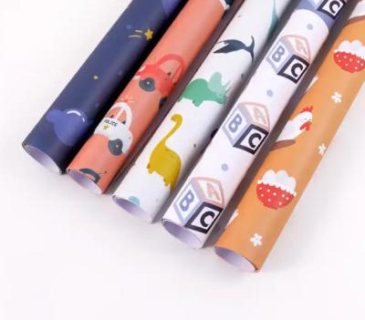 Cina Cartoon Gift Wrap Craft Paper Gifts for Wedding Birthday Holiday Baby Shower Il regalo di cartone animato in vendita
