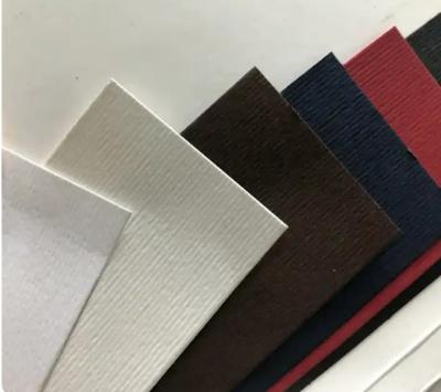 China Luxe textuur printpatroon speciaal luxe linnen geborduurd papier 110Gsm/250Gsm Te koop
