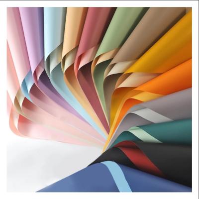 中国 2色韓国製 包装紙 防水 花束 梱包 販売のため