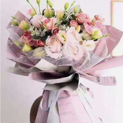Cina Carta di buco impermeabile carta traslucida di avvolgimento di fiori carta di avvolgimento in vendita