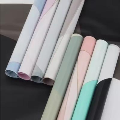 China Recycled Pulp Magnetic Lines Flower Wrapping Paper for Gravure Printing Compatibility for sale