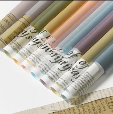 中国 花 新聞花束 包装紙 マニュアル ダイ 祝日 プレゼント 花屋 花束 販売のため
