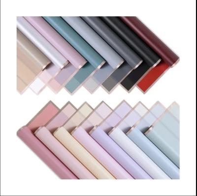 Waterproof Translucent Gold Edge Paper The Ideal Choice for Korean Bouquet Wrapping