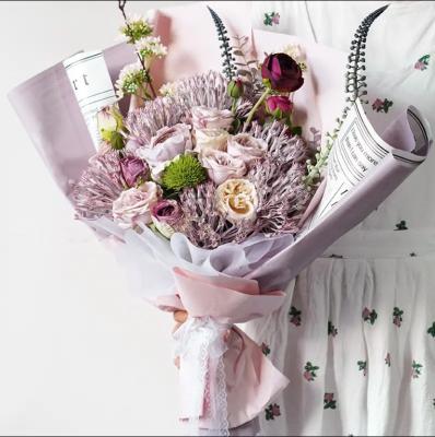 Cina Carta di avvolgimento per fiori Biosido per fiori per fiori da fai da te in vendita