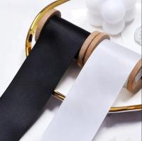 China Polyester Double Face Smooth Satin Ribbon in Solid Colors for Gift Packing/Decorations for sale