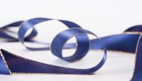 China Polyester Double Face Smooth Satin Ribbon in Solid Colors for Gift Packing/Decorations for sale