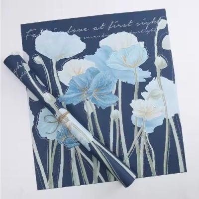 Cina Carta di avvolgimento floreale a misura impermeabile per bouquet stile coreano in vendita