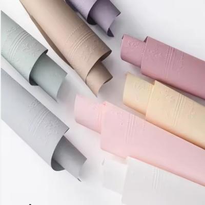 Cina Carta di stampa 3D di arte della polpa mista carta di avvolgimento di fiori per avvolgimento di bouquet colorati in vendita