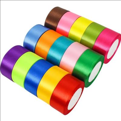 China Pure Silk Sanding Satin Ribbon Roll in Customized Color for Gift Decoration for sale