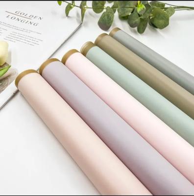 Cina Carta di avvolgimento per fiori a tessuto impermeabile coreano fatta a mano in colore personalizzato in vendita