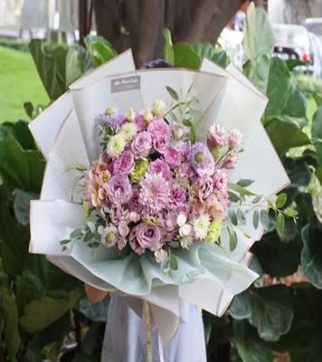 Cina Carta impermeabile per fiori con colore personalizzato in vendita