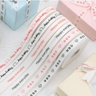 China Multicolor Manchester Inglês Flores Materiais de embalagem Faixa Para Customization Cliente DIY Regalo E Torta Amarração à venda