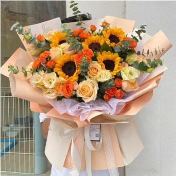 Cina Carta da imballaggio di fiori Materiale di imballaggio regalo bicolore per negozio di fiori e arte di Ou Ya Paper in vendita
