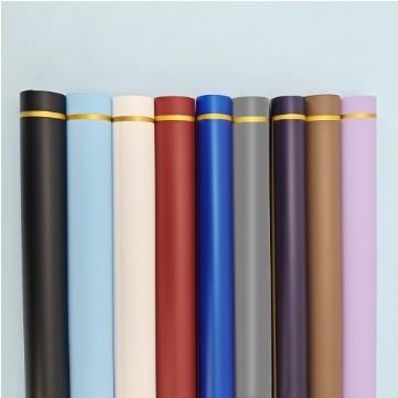 China OPP Multiple Color Flower Paper Bouquet Wrapping Paper for Cross-Border Phnom Penh Simple Style Paper Flower Art Gift Package for sale