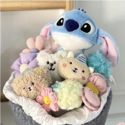 China Valentine's Day Gift Idea Creative Plush Doll with Light Simulation Bouquet and Multiple Color Options for sale