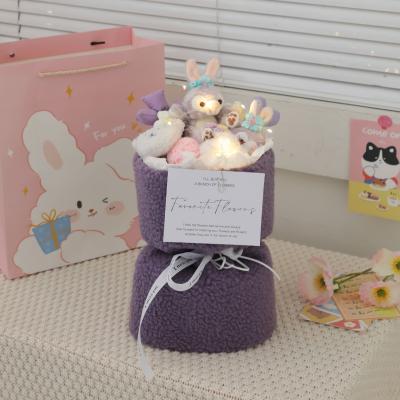 中国 子供の日用 カラフルな漫画人形花束 20x35cm 多色 販売のため