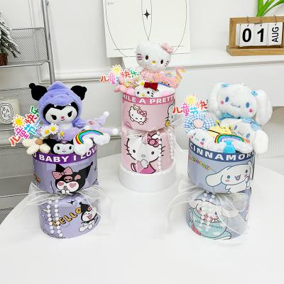 China June 1st Plush Doll Bouquet Gift for Girlfriend and Best Friend Lovely Birthday Gift for Qixi Festival Finished Product Graduation Wholesale from Flower Shop for sale