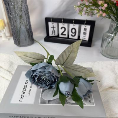 China Decorative flowers with artificial rose ornaments for sale