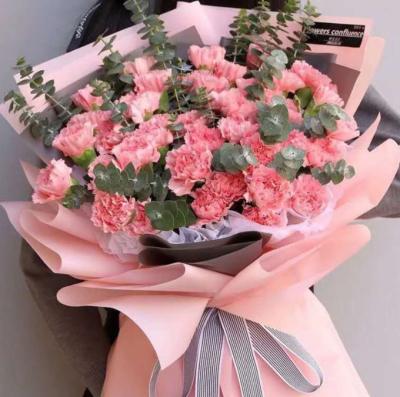 China Groothandel bloemenverpakkingspapier, bloembukjes, bubbelballen, decoratief Koreaans vegetarisch papier, mat waterdicht, halfdoorzichtig bloemenverpakkingsmateriaal Te koop