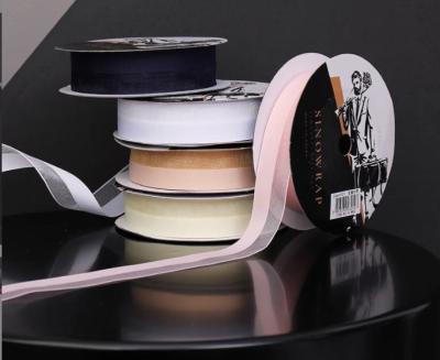 China Manufacturer 4cm Rose Ribbon Wedding Ribbon Flower Gift Cake Packaging Ribbon Weaving Wholesale for sale