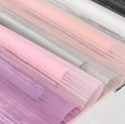Cina Carta Han Su, carta matta a filo d'amore, carta da involucro per fiori, plastica impermeabile, materiale da imballaggio per regali per bouquet di fiori, carta da involucro per fiori in vendita