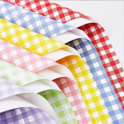 China Papel de embrulho floral em quadros de verão, materiais de embrulho de buquês, florista impermeável em quadros, papel Ouya materiais de arte floral à venda
