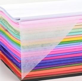 China Single color non-woven fabric lining DIY flower packaging paper for sale