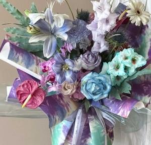 China Waterproof Tie Dyeing Fenghua Paper Flower Packaging Paper for sale