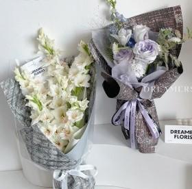 Cina Acqua resistente rame antico retro silenzioso lusso carta floreale carta di imballaggio fiori in vendita
