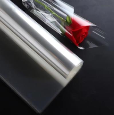 Cina Shengbangrong bouquet di fiori imballaggio impermeabile materiale di carta di fiore fango di plastica di cellophane carta di fiore arte di ritenuta dell'acqua trasparente in vendita