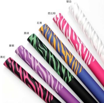 China Zebra pattern waterproof floral material, fresh flower packaging paper for sale