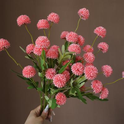 Cina Simulazione 5 Primavera Pallone di dente di leone Crisantemo Falsos Fiori Decorazione Casa Matrimoniale Requisiti Ornamenti Decorazione Ornamenti Avanzati Toccante Creazione di Bouquet in vendita