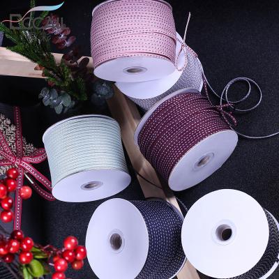 China Jumping point threaded ribbon 3MM DIY hair accessories, flower packaging materials, ribbons, clothing, hats, shoes, bows for sale
