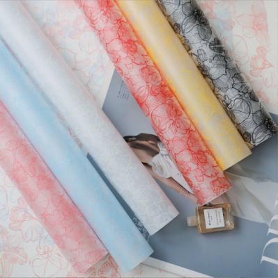 China Nieuwe Nosa-papierserie - Phalaenopsis waterdicht mat, populair papier voor het inpakken van bloemenboeketten voor bloemenwinkels en bloemenkunstmaterialen Te koop