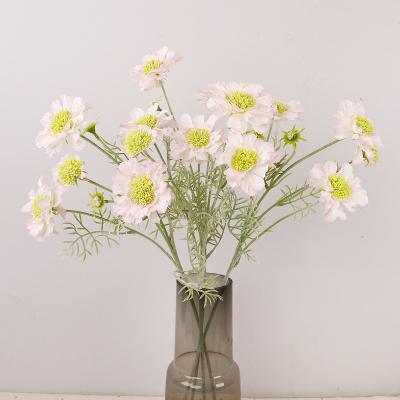 China Simulation Wheel Peak Chrysanthemum Pine Cordyceps Home Fake Flower Placement Props Decoration Cornflower Simulation Flower Plastic for sale