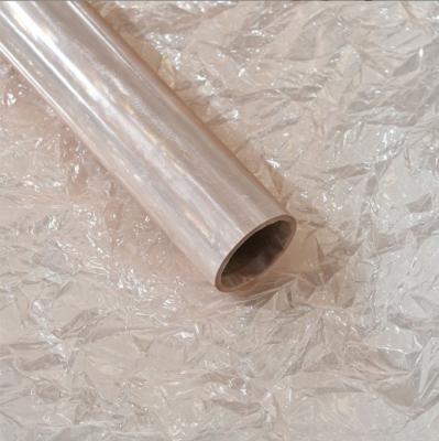 China Wasserdichtes verdicktes Farbglasbecher-Blumenkunst-Umschließpapier mit minimalistischem Design und 6-Faden-Glastextur zu verkaufen