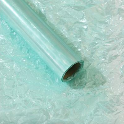 China Wasserdichtes verdicktes Farbglasbecher-Blumenkunst-Umschließpapier mit minimalistischem Design und 6-Faden-Glastextur zu verkaufen