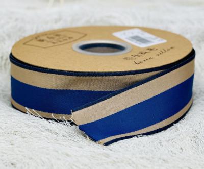 Cina Lavabile nastro a strisce a colori opachi da 1,0 cm per accessori di abbigliamento imballaggio regalo di fiori freschi e accessori per capelli per il festival delle farfalle in vendita