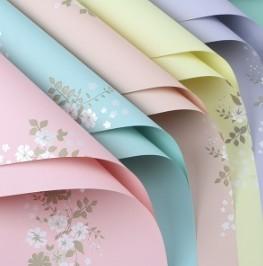 中国 ヤマノ 花の花 プリントウイヤ紙 花の包装紙 販売のため