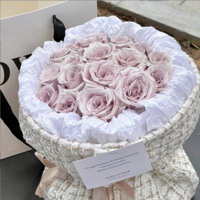 Cina Molti colori carta da avvolgimento per fiori pera cotone e perla opzioni Tempo di spedizione 30-45 giorni in vendita