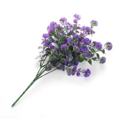 China Buitenhuis bruiloftsboeket bloembollen, kunstbloemen, bruiloftsfestival, huisversiering bloemen, groene planten, kunstbloemen van kunststof groothandel Te koop