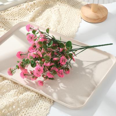 China Buitenhuis bruiloftsboeket bloembollen, kunstbloemen, bruiloftsfestival, huisversiering bloemen, groene planten, kunstbloemen van kunststof groothandel Te koop