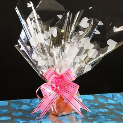 China Hartvormig gedrukt cellophane, appelpapier, bloemen-, fruit- en kerstfruitverpakkingspapier, zelfgemaakte artikelen voor kerstavond en kerst Te koop