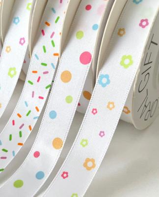 China Witte/ aangepaste kleuren Internationale kinderdag snoep Cacao lint Bloem boeket Boog stropdas Bloem Handwerk DIY materiaal Te koop