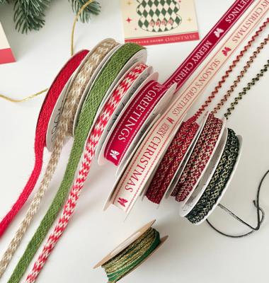 China Wintersneeuw Tijd Ribbon Flower Bundle Bow Tie Festival Atmosfeer Decoratie Handgemaakte DIY verpakkingsmaterialen Te koop