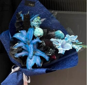 Cina Carta da fiorista per confezioni e bouquet con finitura effetto pietra in vendita