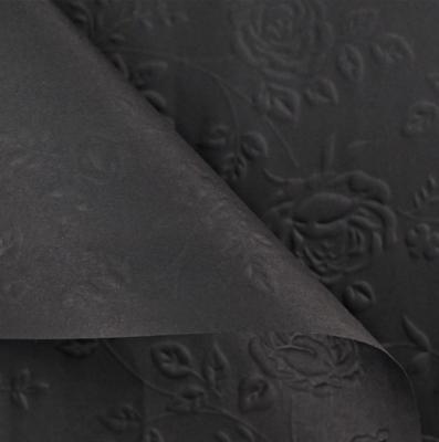Cina Carta artistica con texture goffrata, elegante e resistente, in molti colori per l'imballaggio floreale in vendita