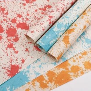 Китай Inkjet ручная работа бумага Донгба с цветочным рисунком для упаковки букетов разных цветов продается